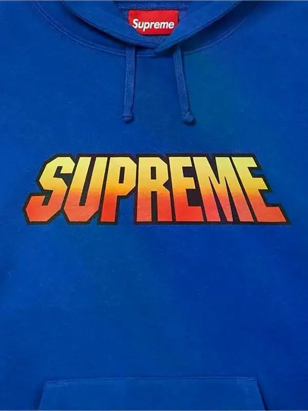 Supreme Gradient Logo-print Hoodie