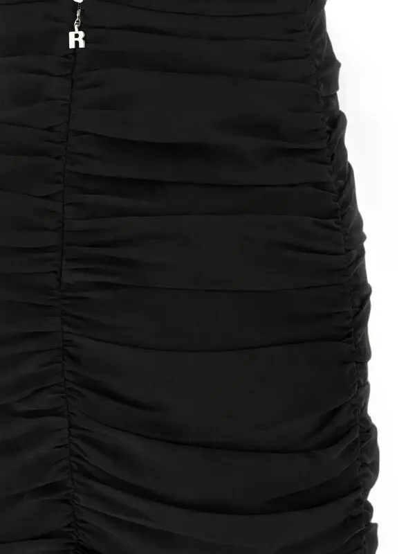 ROTATE BY BIRGER CHRISTENSEN Ruched Halterneck Dress