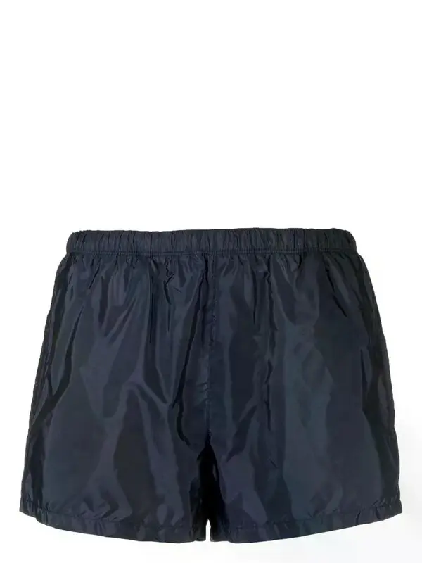 Prada Logo Plaque Pocket Swim Shorts