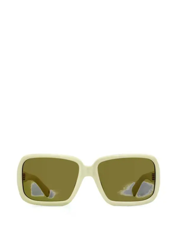 Jacquemus Cabana Square-frame Sunglasses - Neutrals
