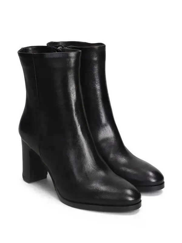 JULIE DEE Side-zip Ankle Boots