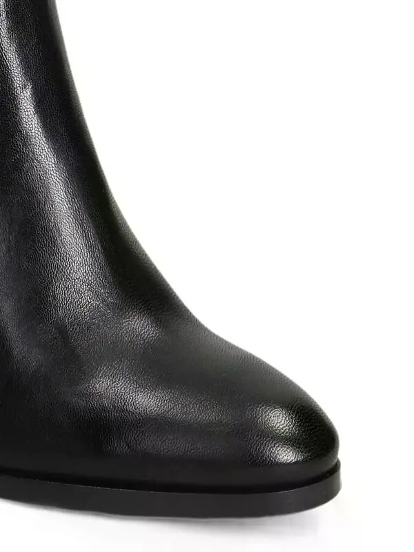 JULIE DEE Side-zip Ankle Boots