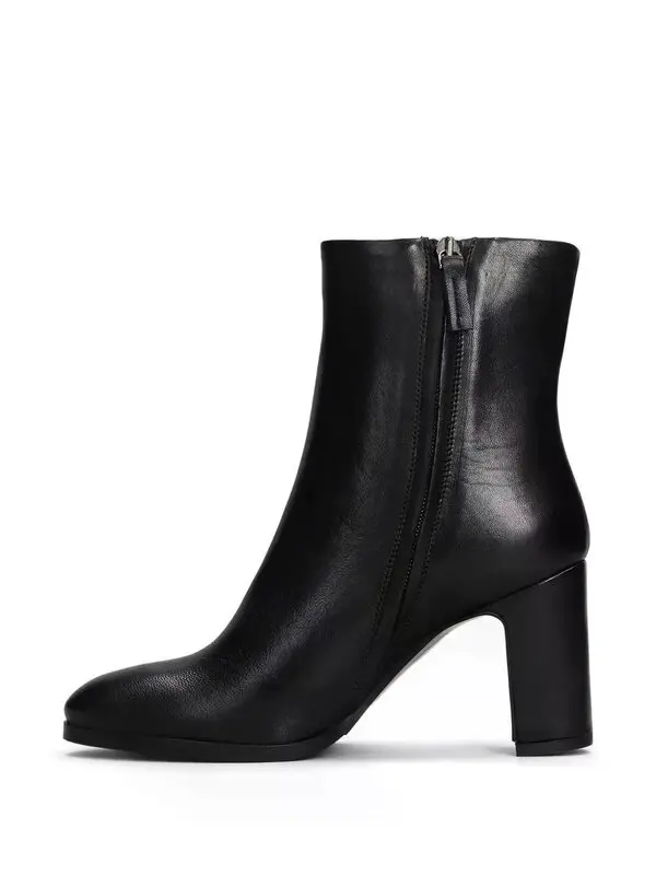 JULIE DEE Side-zip Ankle Boots