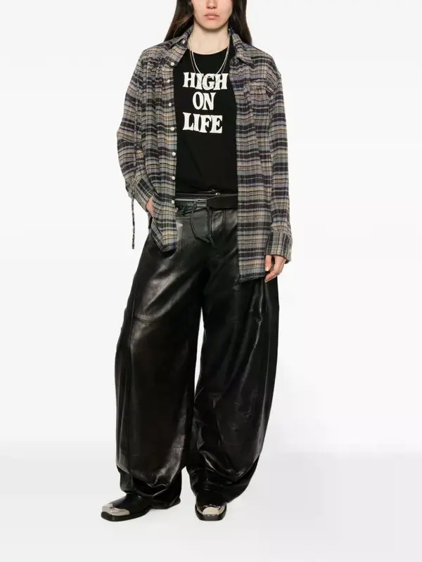 R13 Slogan-print T-shirt
