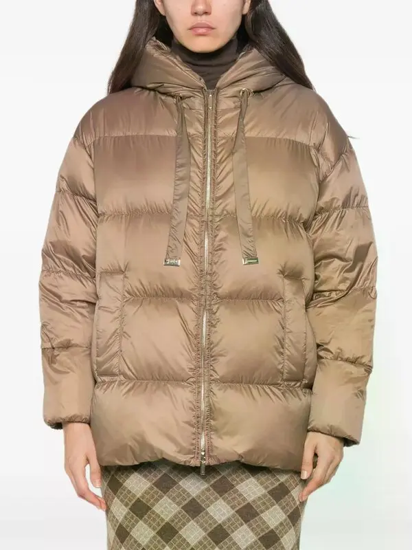 Max Mara Nerine Hooded Jacket - Neutrals