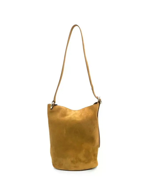 JOSEPH Fold Suede Bucket Bag - Neutrals