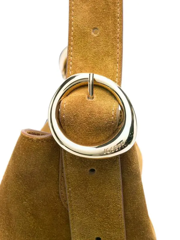 JOSEPH Fold Suede Bucket Bag