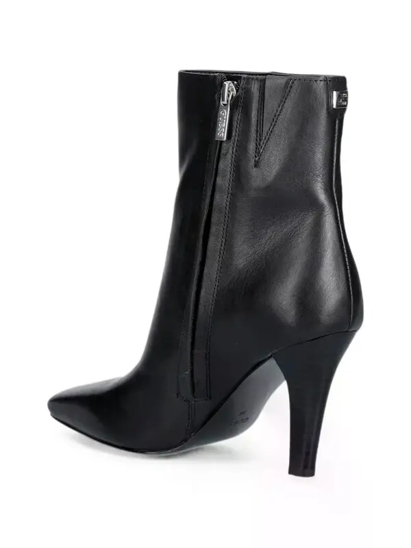 Guess Pointed-toe Leather Ankle Boots