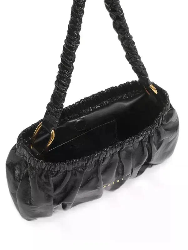 Marni Crinkled Gathered Clutch Bag