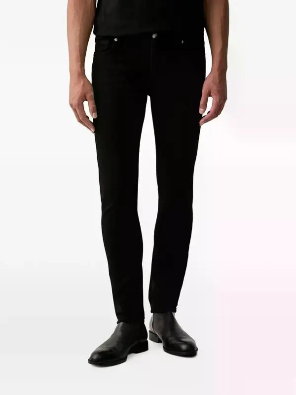 Guess Logo-patch Slim-fit Jeans