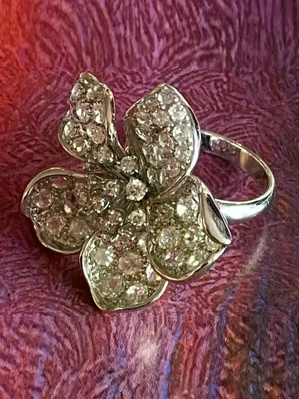 STEFERE Flower Diamond Ring