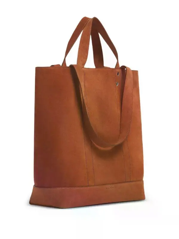 Marni Rivet-embellished Suede Tote Bag