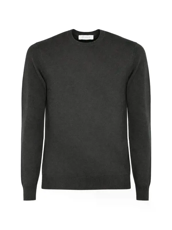 CRUCIANI Fine-knit Crew-neck Sweater
