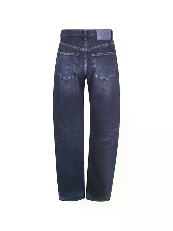 HAIKURE Faded Wide-leg Jeans