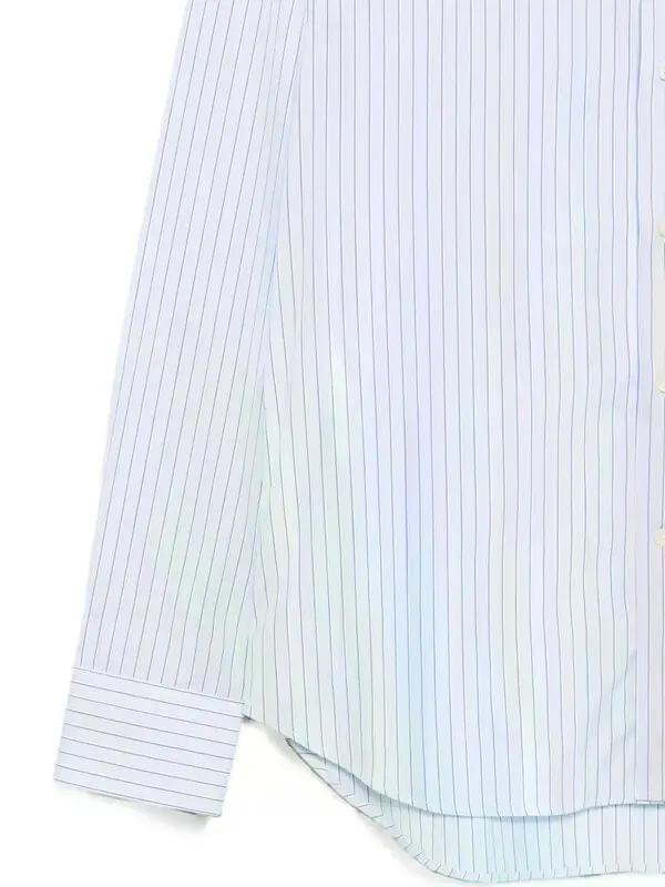 Canali Vertical-stripe Shirt