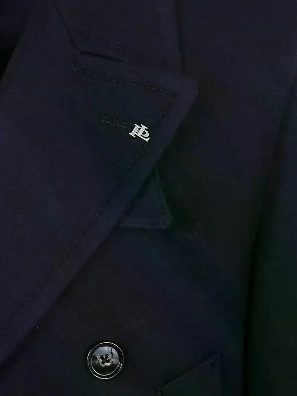 Tagliatore Double-breasted Wool Coat