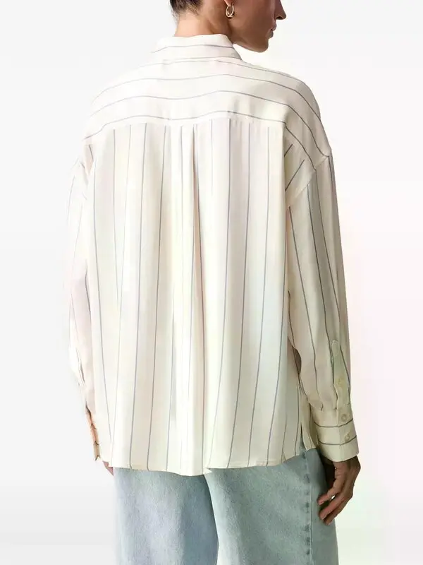 Guess Vertical-stripe Long-sleeve Shirt