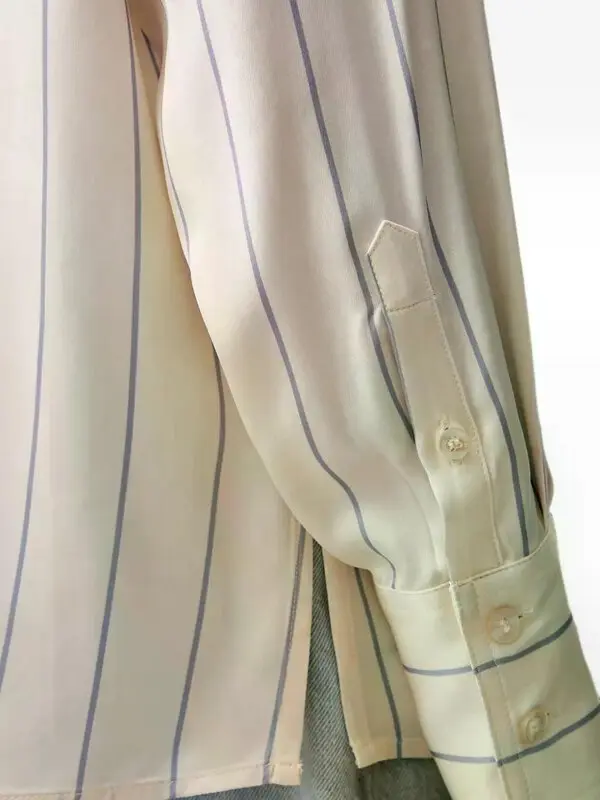 Guess Vertical-stripe Long-sleeve Shirt