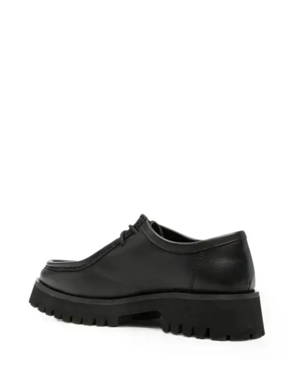 SERGIO MORETTI FIRENZE Lace-up Lug-sole Loafers