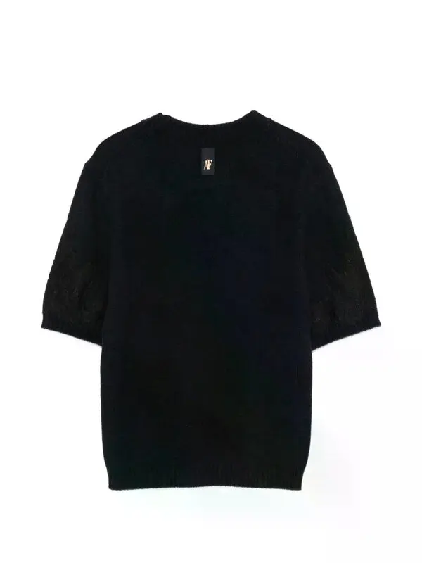 Alberta Ferretti Short-sleeve Knitted Sweater