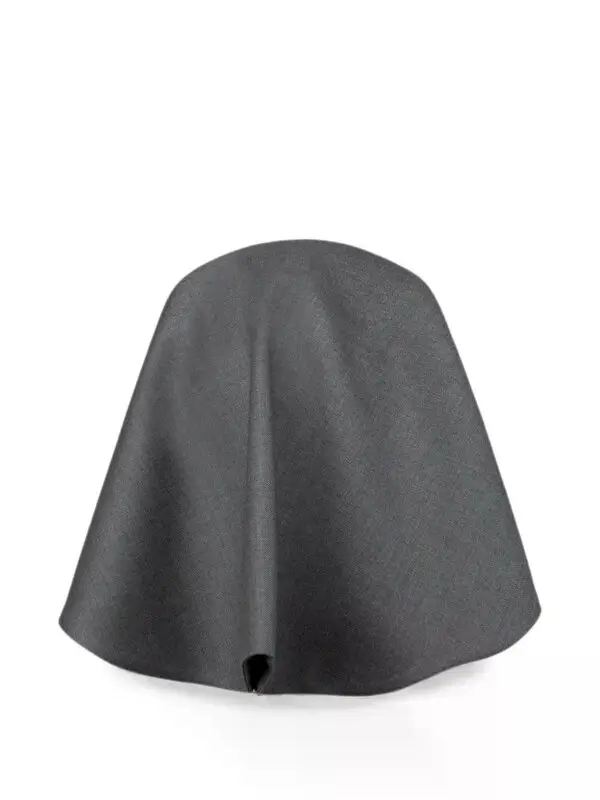 THE ARKOW Eva Virgin Wool Headscarf - Grey