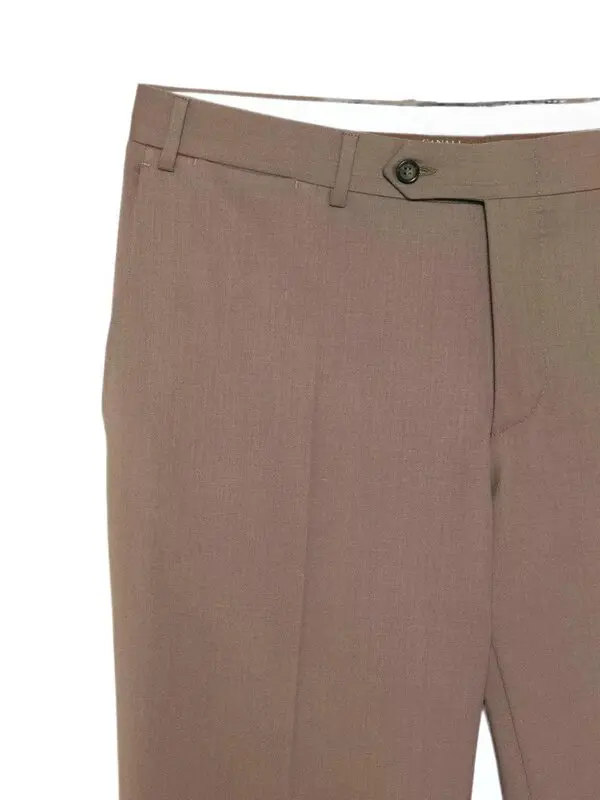 Canali Pressed-crease Tailored Trousers