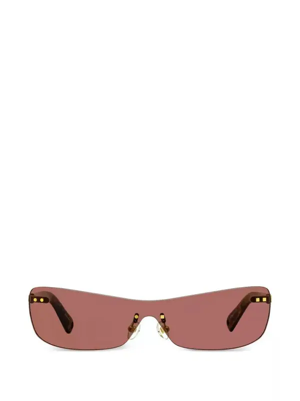 Jacquemus Jac69s Mirada Sunglasses - Brown