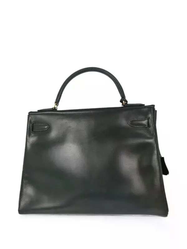 Hermès 1989 32 Kelly Retourne Tote Bag - Green