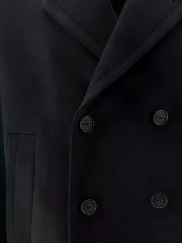 HEVO Double-breasted Peacoat