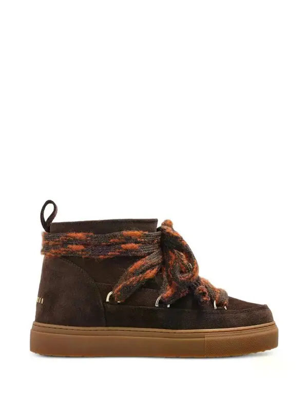 Inuikii Suede Knot Boots - Brown