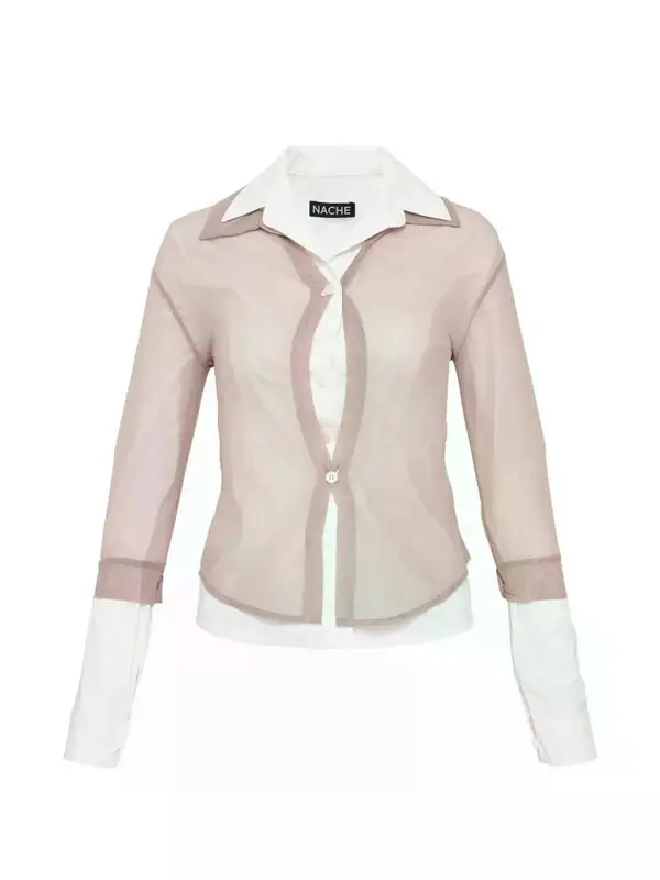 NACHE Out In Layered Shirt - Pink