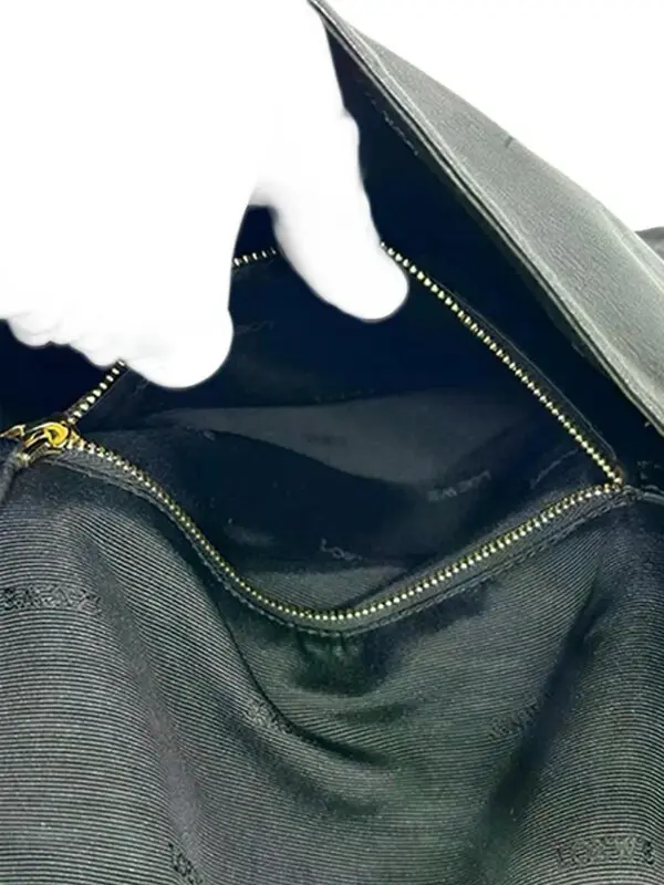Loewe 2000-2010 Leather Anagram Handbag