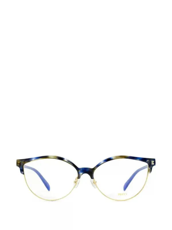 Emilio Pucci Ep5259 Browline Oval-frame Glasses