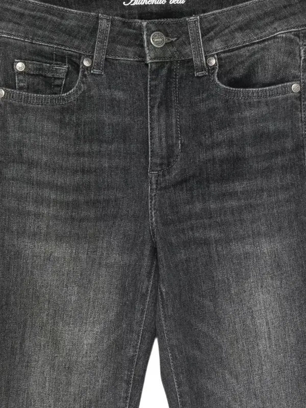 Liu Jo Faded Flared-leg Jeans - Grey
