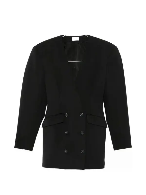 Andamane Alexis Double-breasted Blazer - Black