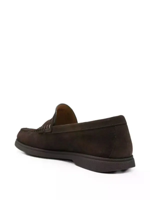 BOSS Suede Slip-on Loafers