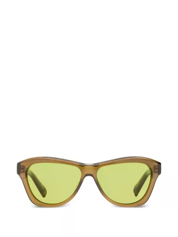 Jacquemus Palmier Sunglasses - Brown