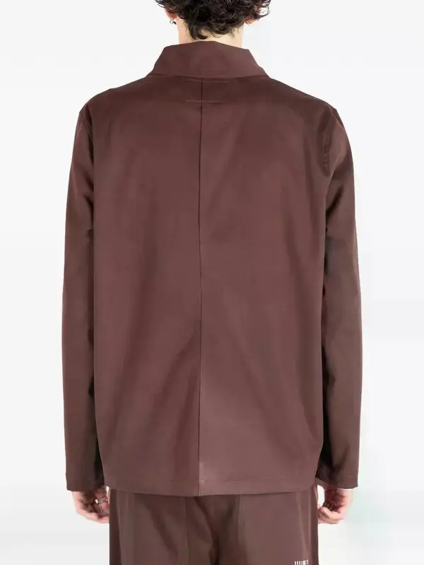 SOCIETE ANONYME Patch-pocket Cotton Jacket