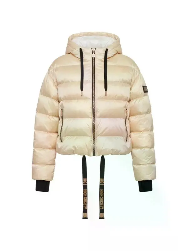 HIGH SOCIETY Elora Hooded Puffer Jacket