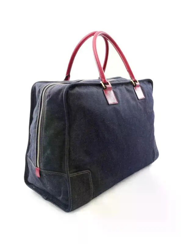 Loewe 2000-2010 Denim Amazona 50 Travel Bag