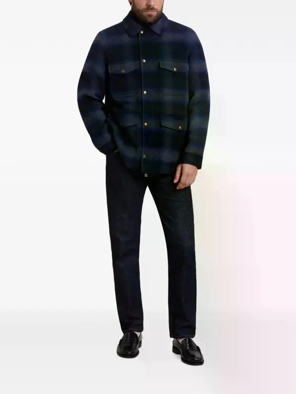 Woolrich Checked Shirt Jacket