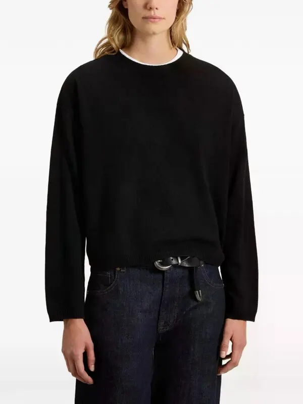 Woolrich Crew-neck Drop-shoulder Sweater
