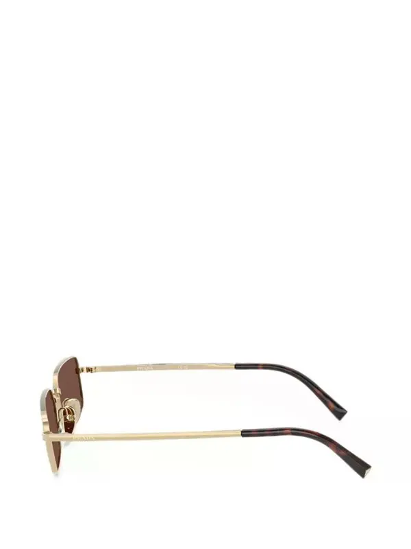 Prada Geometric Frame Sunglasses