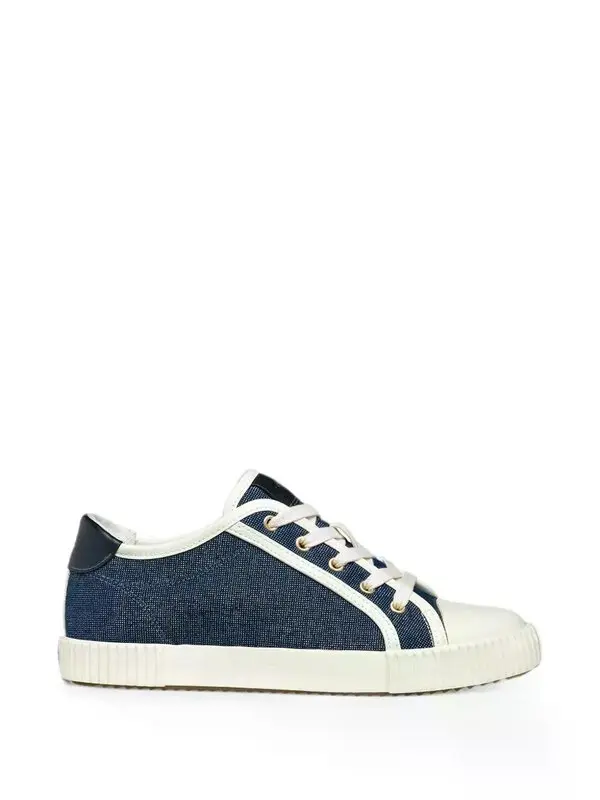 Geox Lace-up Panelled Sneakers - Blue
