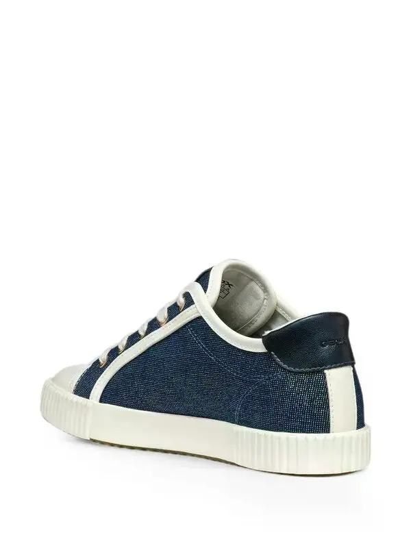 Geox Lace-up Panelled Sneakers