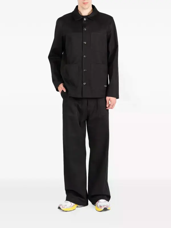SOCIETE ANONYME Patch-pocket Shirt Jacket