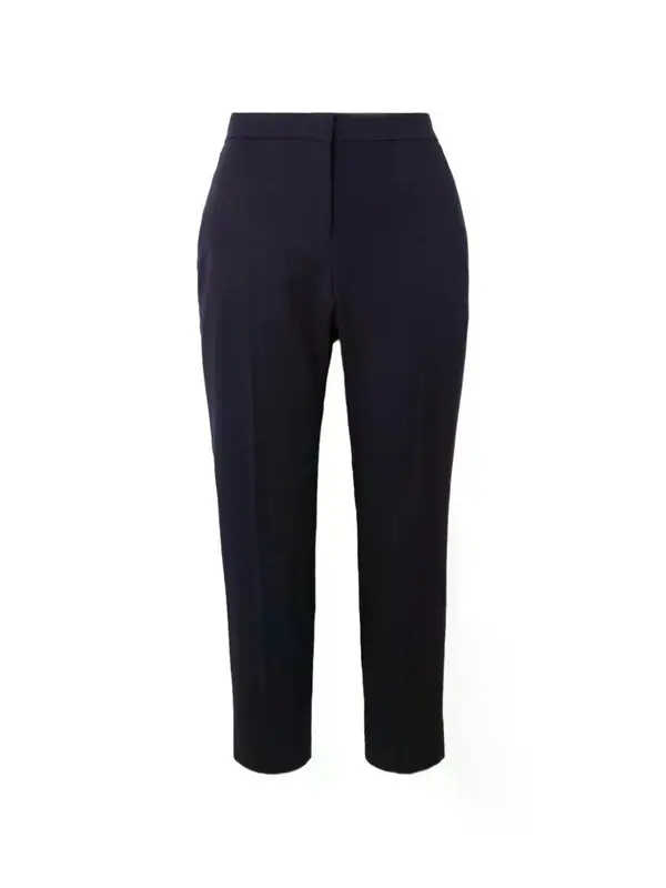 Alexander McQueen Pressed-crease Tailored Trousers