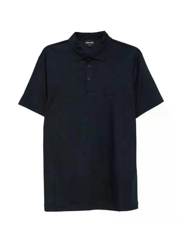 Giorgio Armani Logo-embroidered Polo Shirt