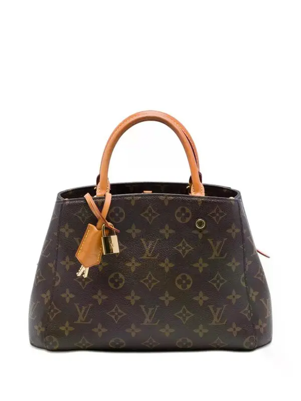 LOUIS VUITTON 2017 Monogram Montaigne Bb Satchel