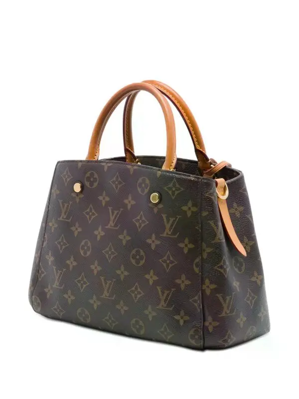 LOUIS VUITTON 2017 Monogram Montaigne Bb Satchel